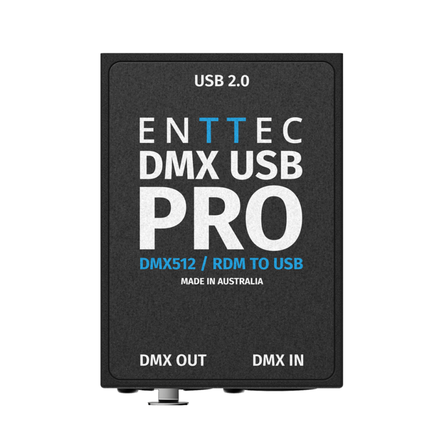 DMX USB PRO - the industry standard for DMX to USB conversion | ENTTEC ...