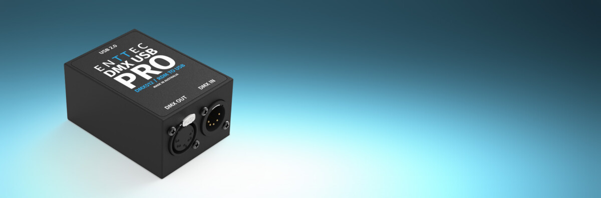 DMX USB PRO - the industry standard for DMX to USB conversion | ENTTEC