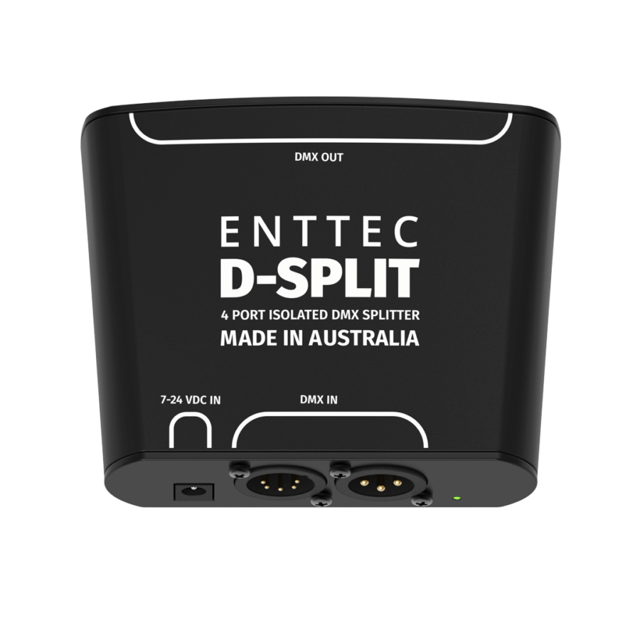 D-Split DMX opto-splitter for perfect DMX distribution | ENTTEC : ENTTEC