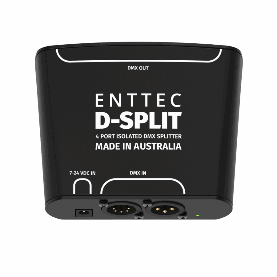 D-Split DMX opto-splitter for perfect DMX distribution | ENTTEC : ENTTEC