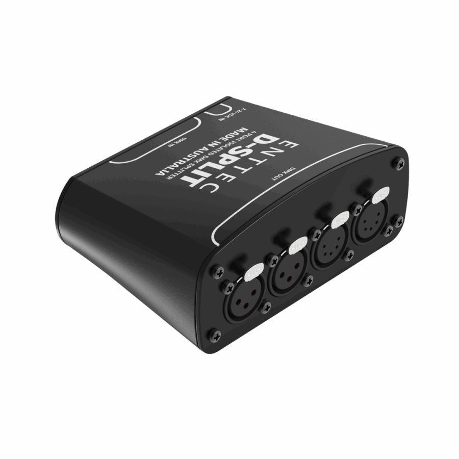 D-Split DMX opto-splitter for perfect DMX distribution | ENTTEC : ENTTEC