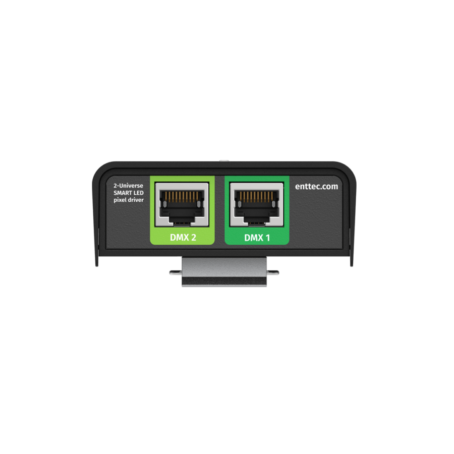 Installation-grade 2-Universe DMX to SPI LED pixel converter | ENTTEC