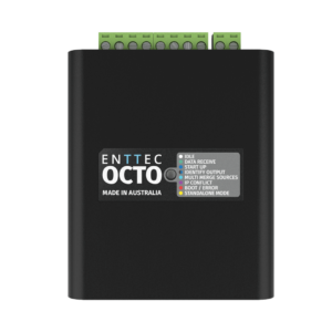 8U LED controller - Next-Gen DIN-rail pixel data converter | ENTTEC ...