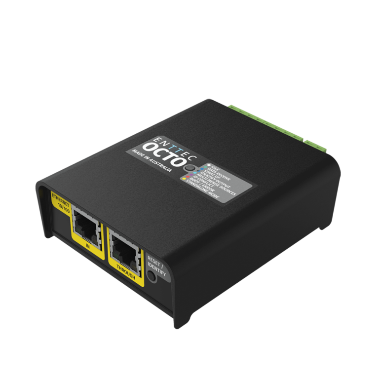 8U LED controller - Next-Gen DIN-rail pixel data converter | ENTTEC ...