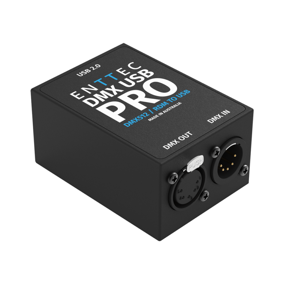 DMX USB PRO - the industry standard for DMX to USB conversion | ENTTEC