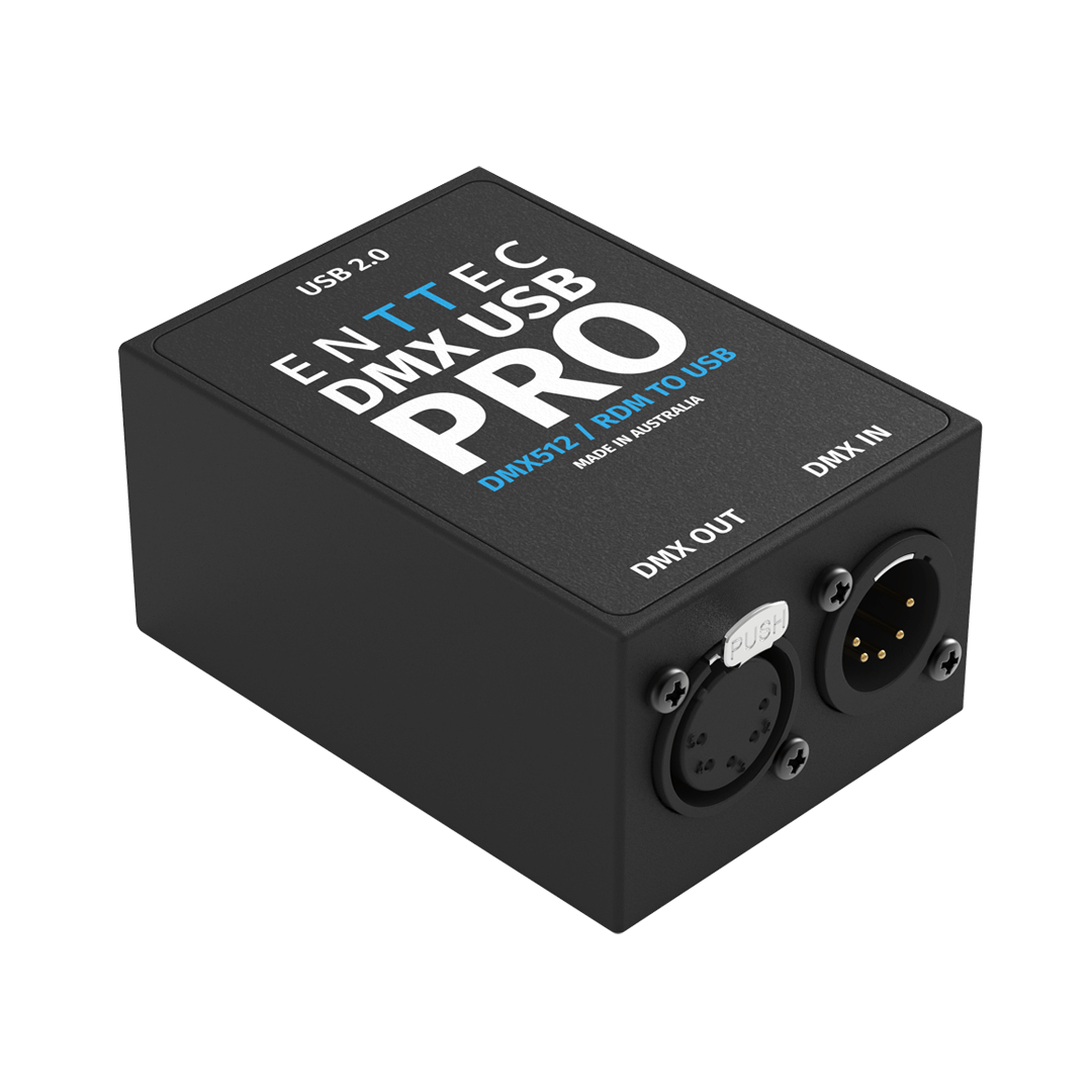 DMX USB PRO - the industry standard for DMX to USB conversion | ENTTEC