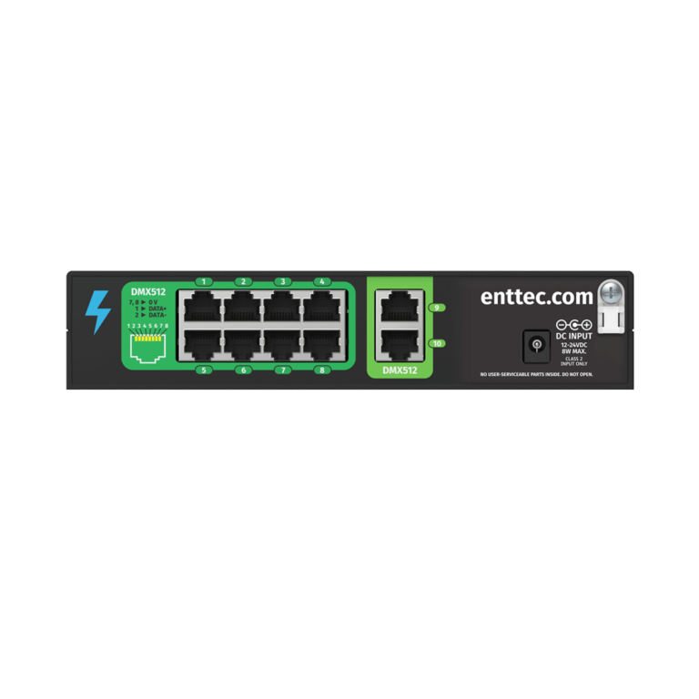 Storm 10 - Installation-grade Ethernet to DMX gateway | ENTTEC : ENTTEC