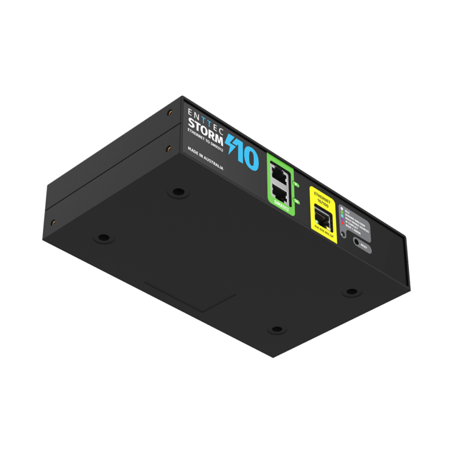 Storm 10 - Installation-grade Ethernet to DMX gateway | ENTTEC