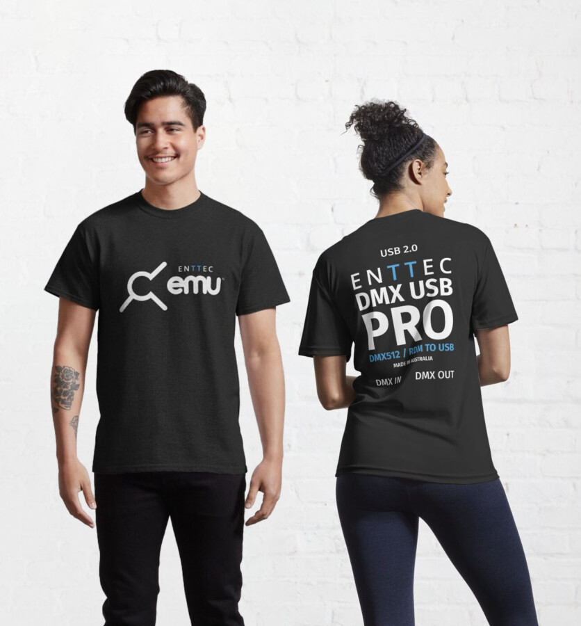 Merchandise - official ENTTEC T-shirts | ENTTEC : ENTTEC