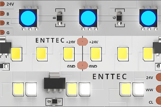 Brilliant quality LED strip light made to match your lighting effects ...