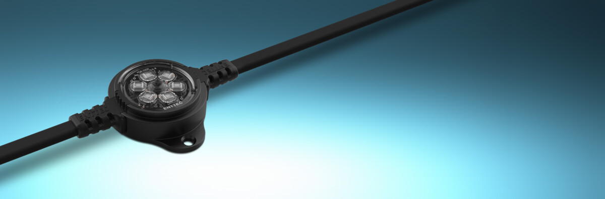 PXL40 metal LED pixel dot light flexible strings | ENTTEC : ENTTEC