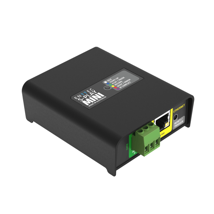 S-Play Mini 2U smart light show controller | ENTTEC : ENTTEC