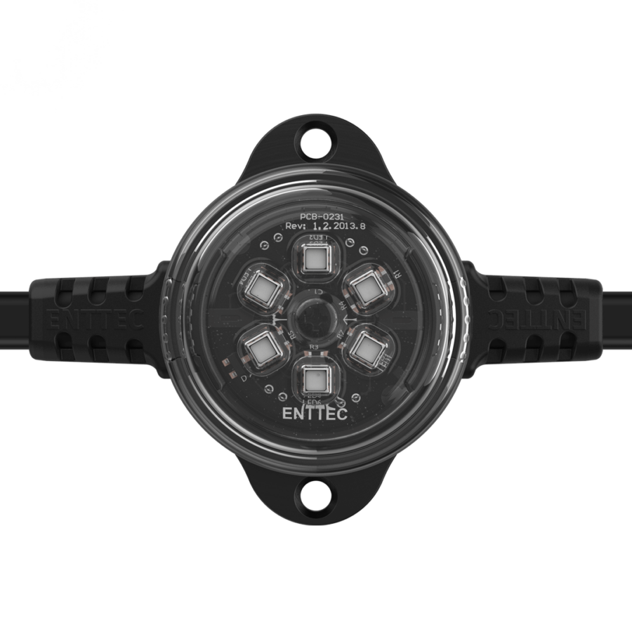 PXL40 metal LED pixel dot light flexible strings | ENTTEC : ENTTEC