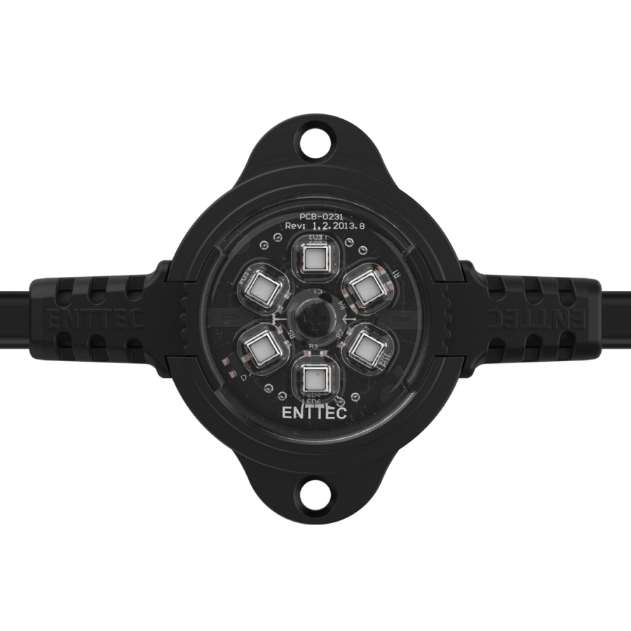 PXL40 metal LED pixel dot light flexible strings | ENTTEC : ENTTEC