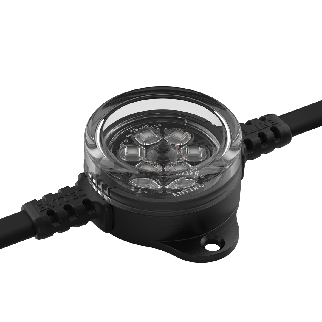 PXL40 metal LED pixel dot light flexible strings | ENTTEC : ENTTEC