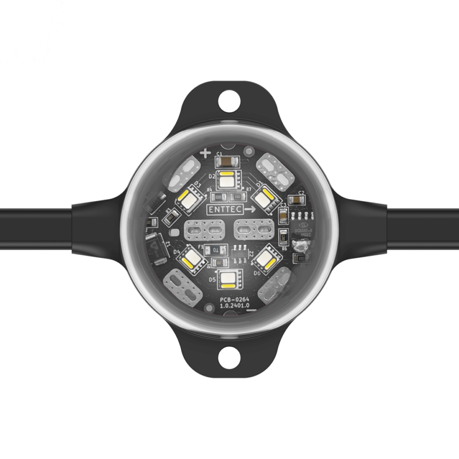 PXL-40P LED pixel dot light flexible strings | ENTTEC : ENTTEC