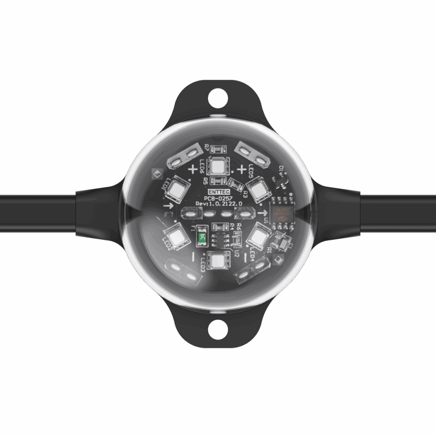 PXL-40P LED pixel dot light flexible strings | ENTTEC : ENTTEC