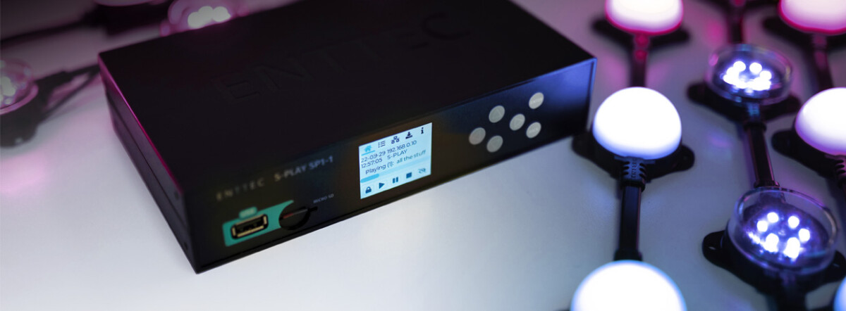 S-Play SP1-1 32U smart light show controller | ENTTEC : ENTTEC