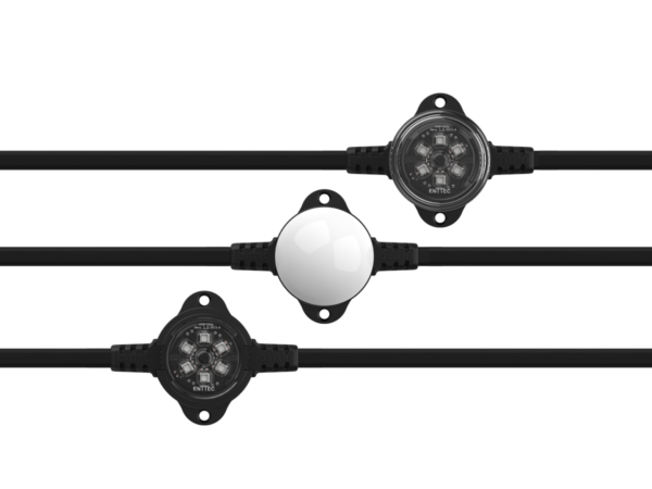 PXL40 metal LED pixel dot light flexible strings | ENTTEC