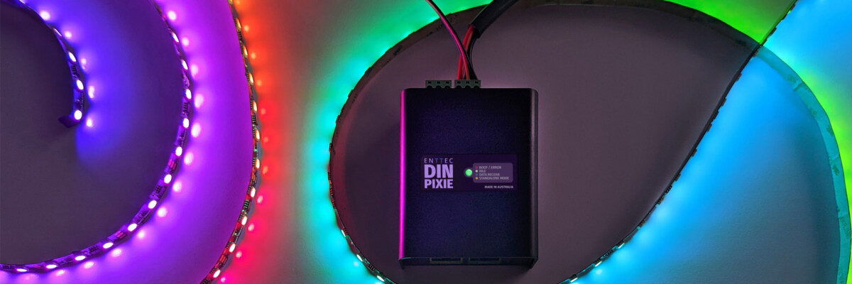 Installation-grade 2-Universe DMX to SPI LED pixel converter | ENTTEC ...