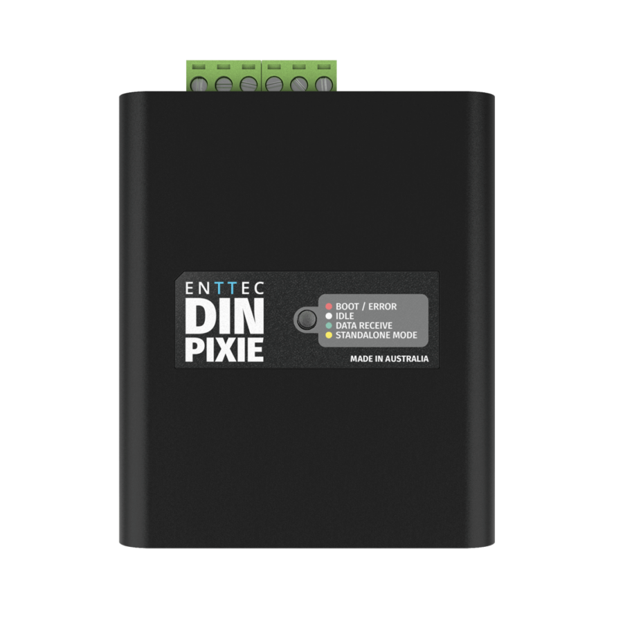 Installation-grade 2-Universe DMX to SPI LED pixel converter | ENTTEC ...