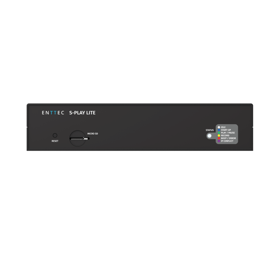 S-Play Lite 16U smart light show controller | ENTTEC