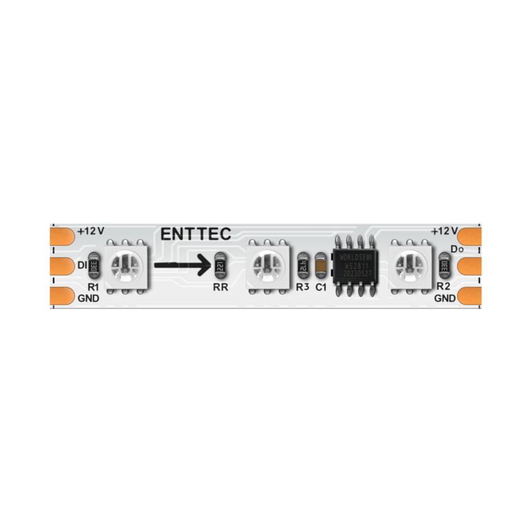 12V RGB long-range LED pixel strip | ENTTEC : ENTTEC
