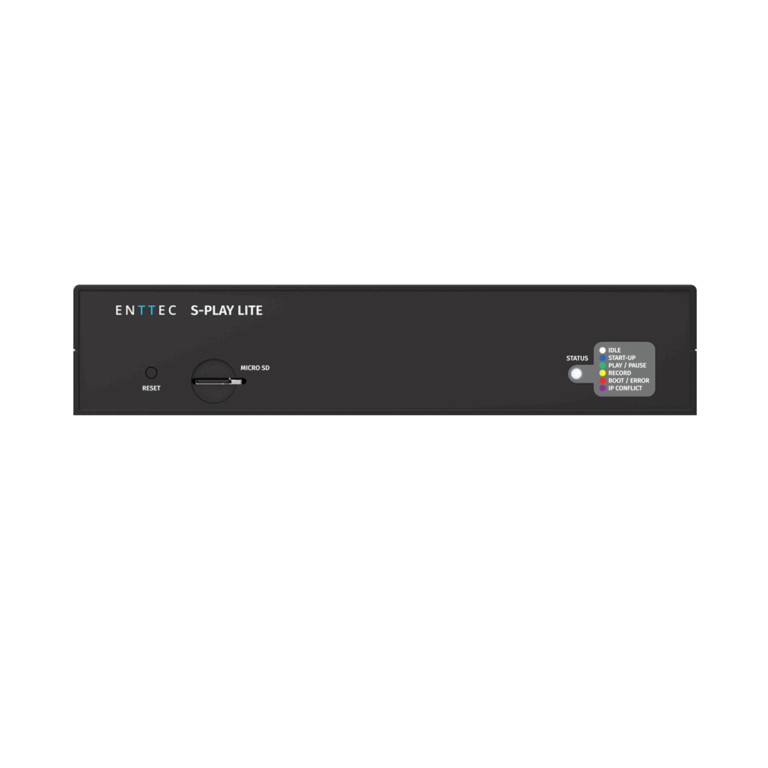 S-Play Lite 16U smart light show controller | ENTTEC