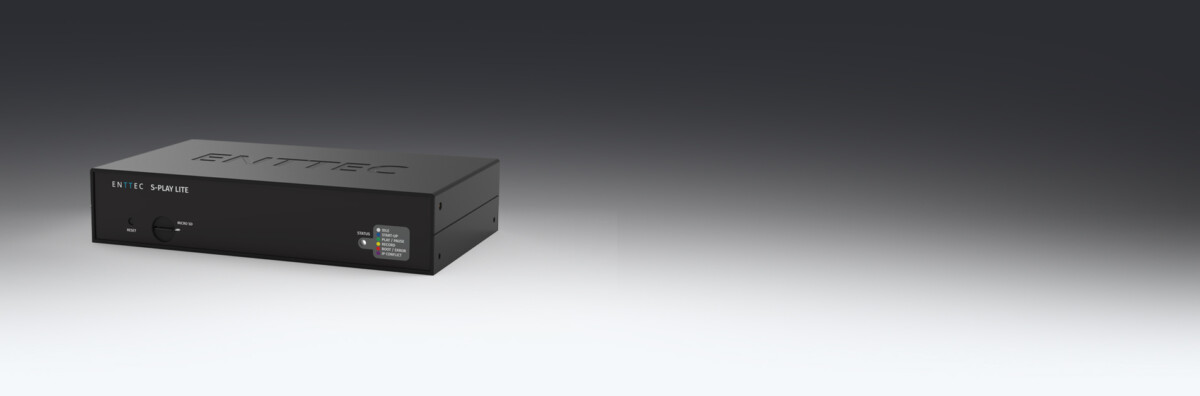 S-Play Lite 16U smart light show controller | ENTTEC