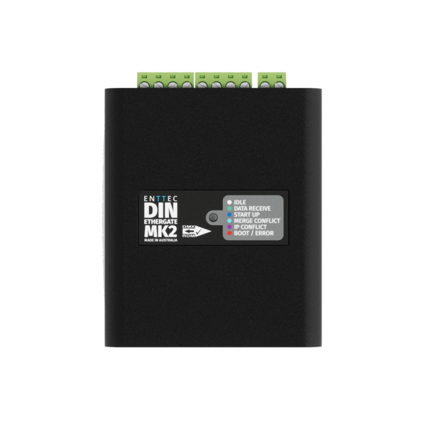 Ethernet to DMX/RDM converter DIN-Ethergate MK2 | ENTTEC : ENTTEC
