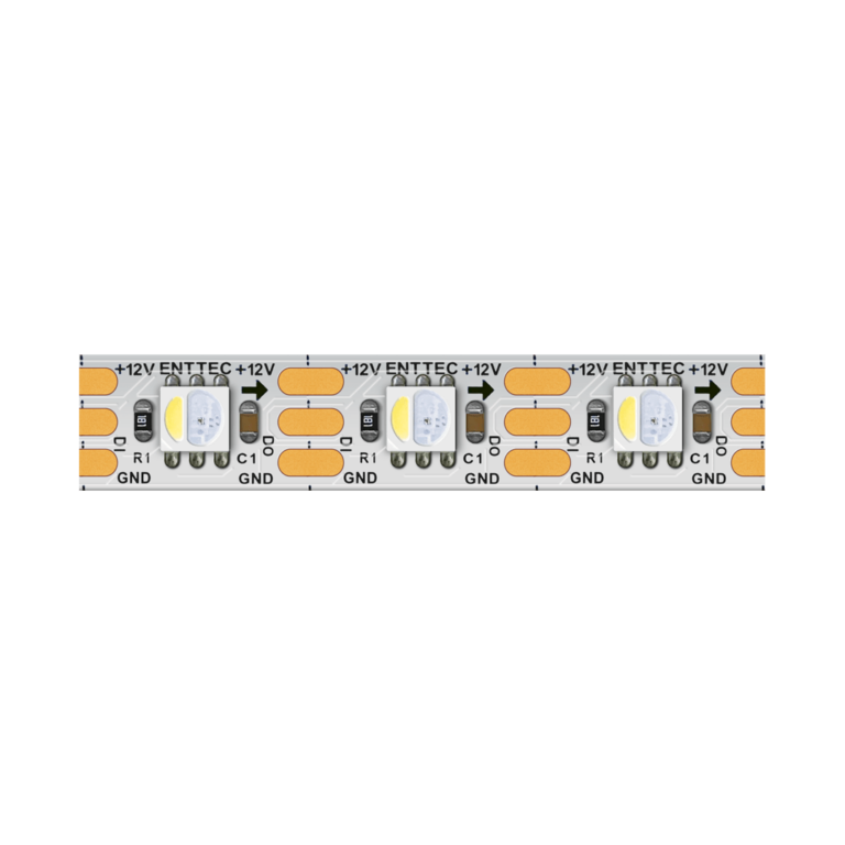 12V RGBW LED pixel strip | ENTTEC : ENTTEC