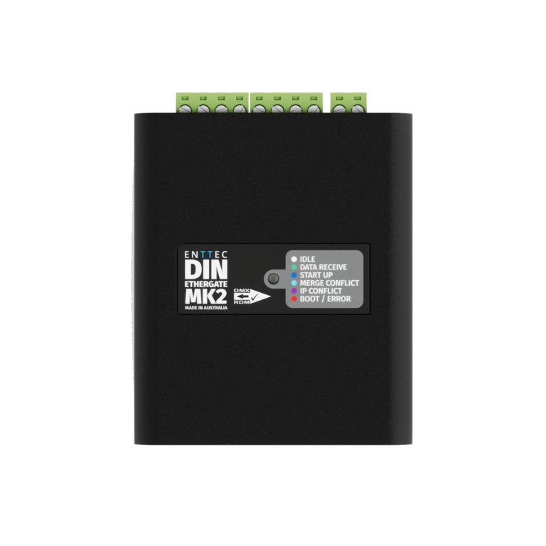 Ethernet to DMX/RDM converter DIN-Ethergate MK2 | ENTTEC : ENTTEC