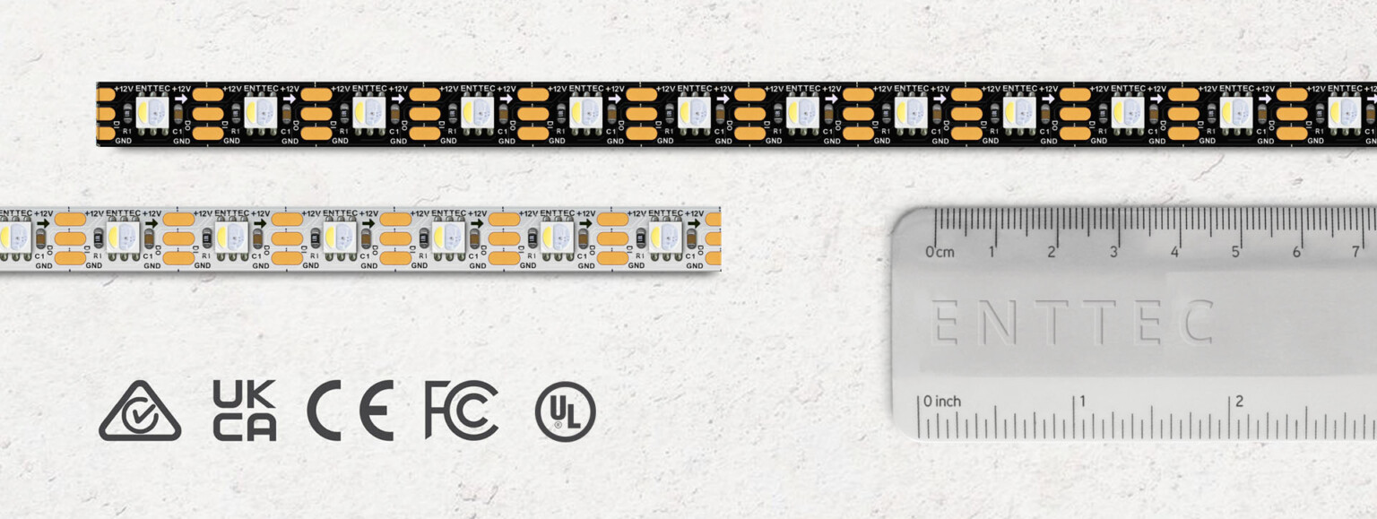 12V RGBW LED pixel strip | ENTTEC : ENTTEC