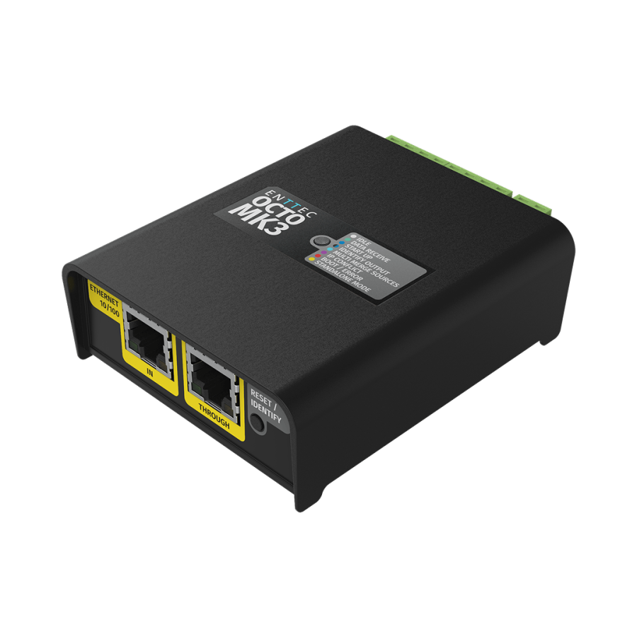 OCTO MK3: 32-Universe LED Pixel Controller | ENTTEC