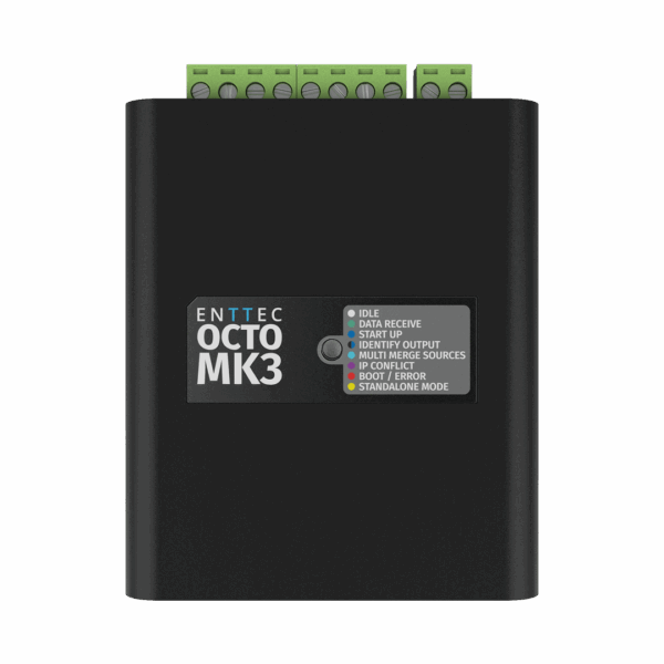 OCTO MK3: 32-Universe LED Pixel Controller | ENTTEC : ENTTEC