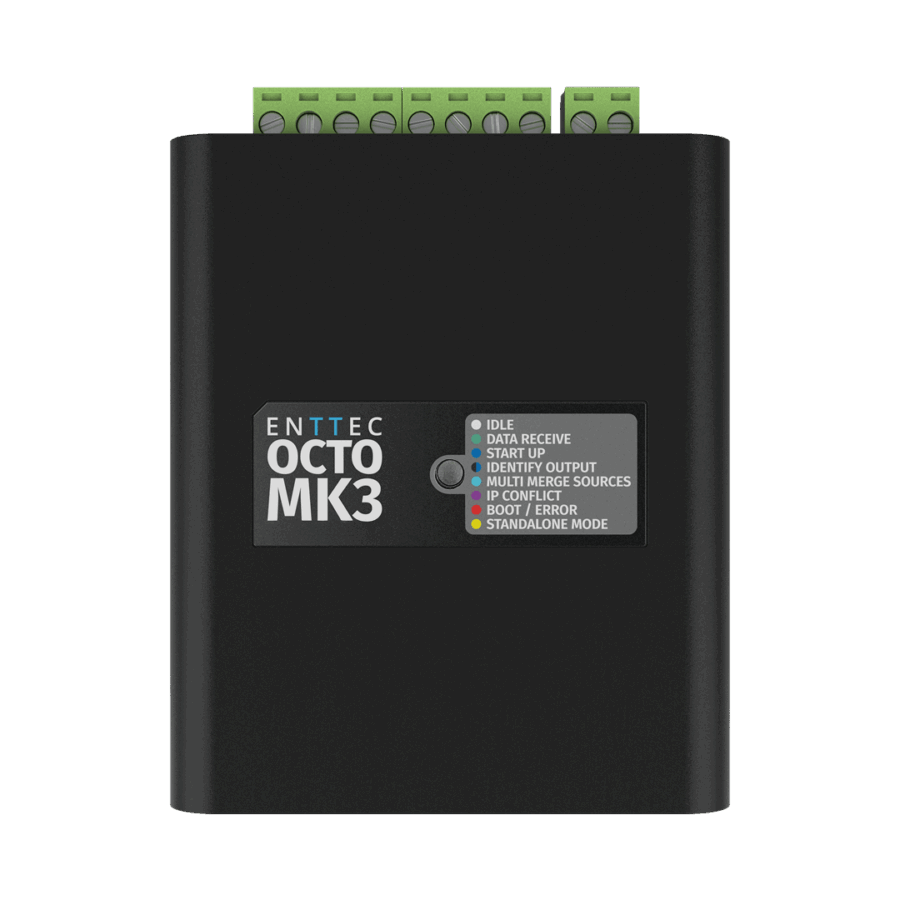 OCTO MK3: 32-Universe LED Pixel Controller | ENTTEC : ENTTEC