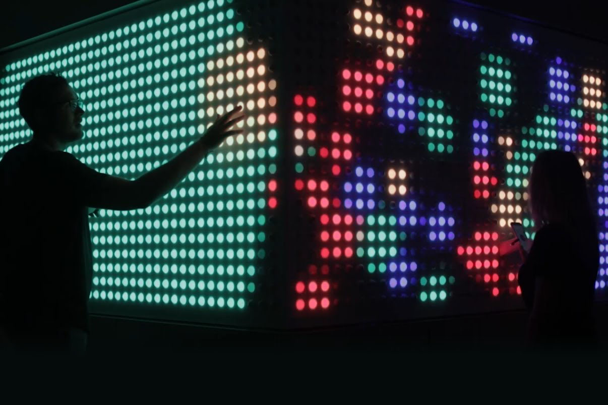 Google Pixel Wall | ENTTEC : ENTTEC