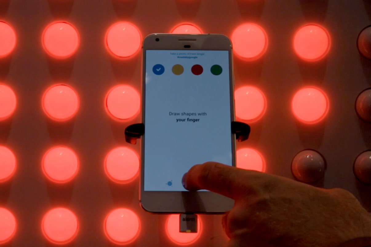 Google Pixel Wall | ENTTEC : ENTTEC